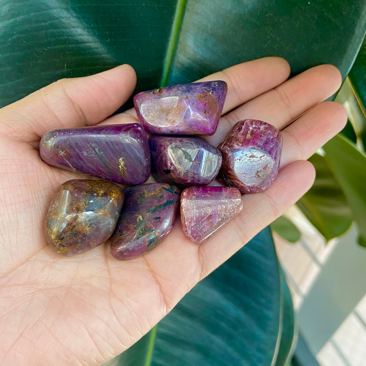Ruby tumble crystal – Mystic Botanica