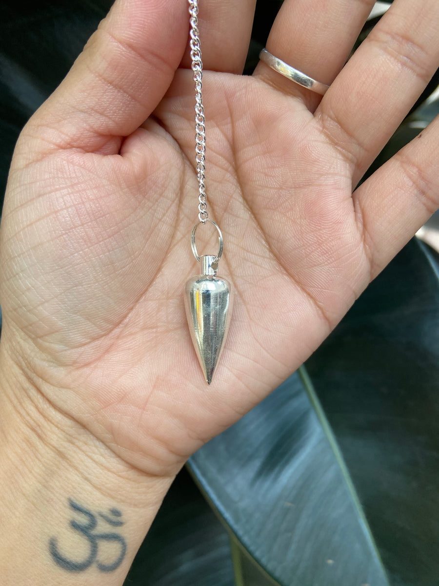Stainless steel pendulum – Mystic Botanica